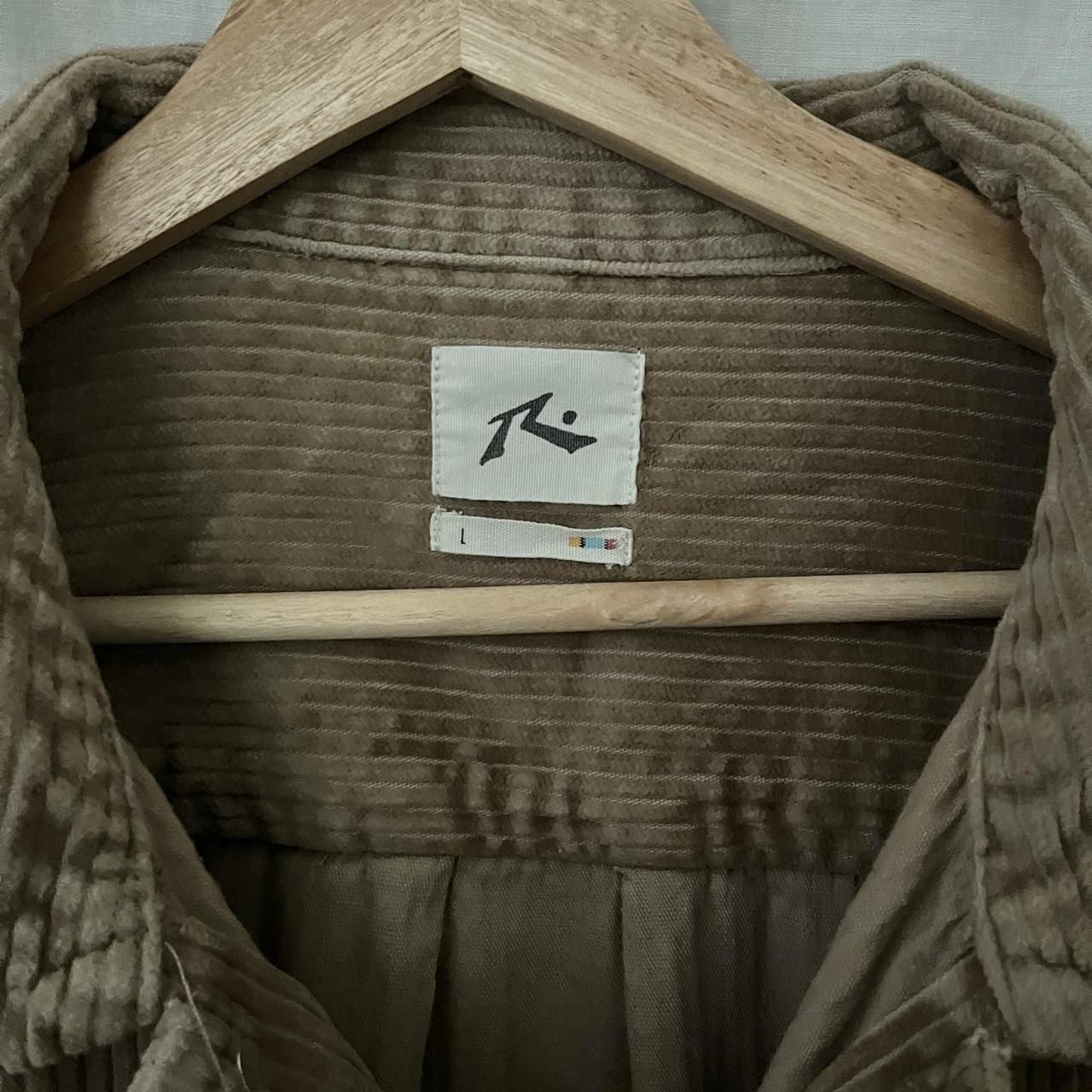 Rusty vintage corduroy collared shirt Size... - Depop