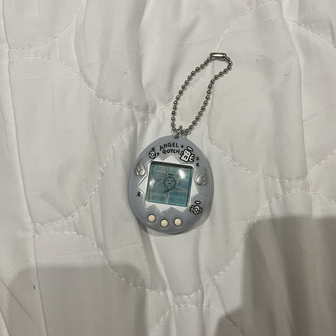 1997 Bandai Tamgotchi AngelGotch-Blue Currently on... | Depop