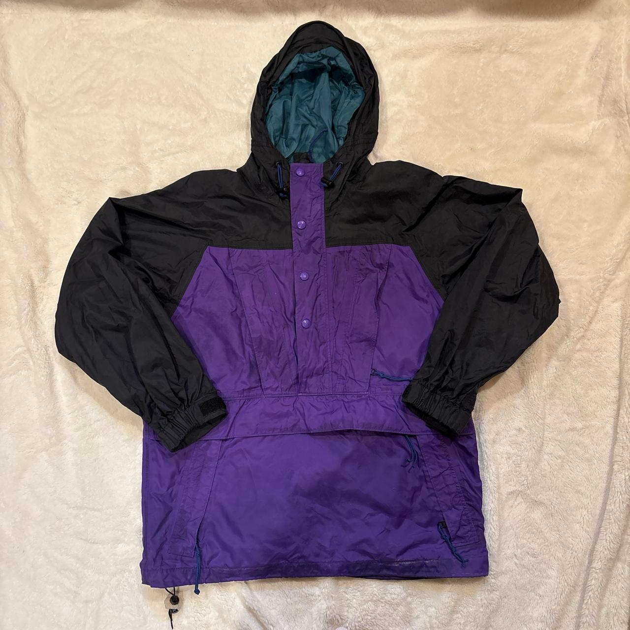 ♦️90s rei rain jacket ♦️crazy colorway and... - Depop