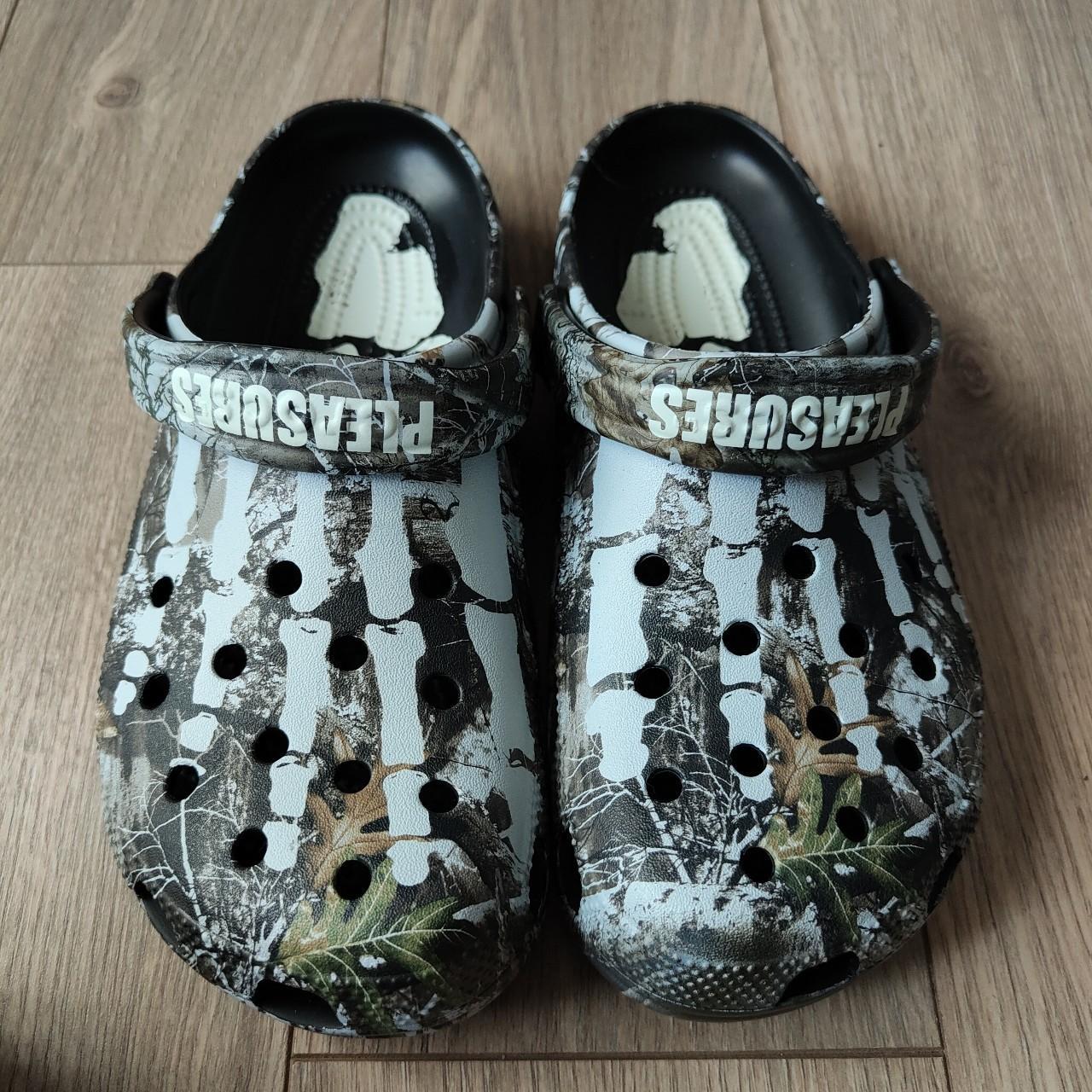 RARE crocs x pleasures Only selling these as they... - Depop
