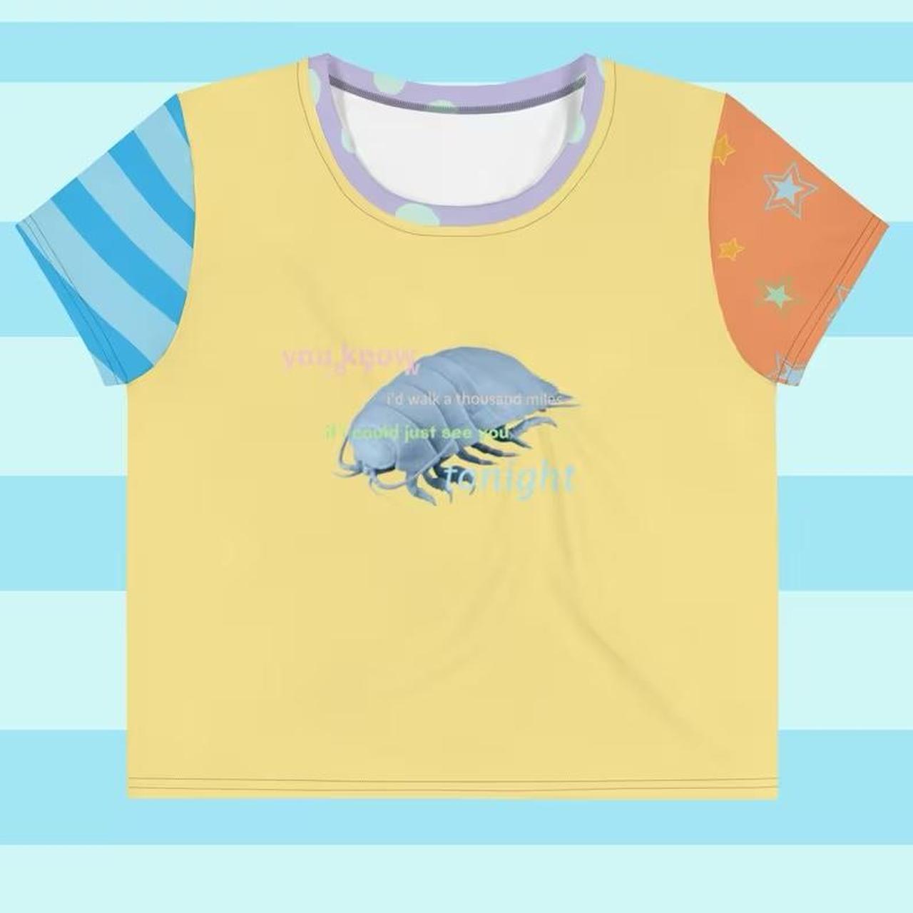 isopod cursed shirt— made to order (takes around 2... - Depop