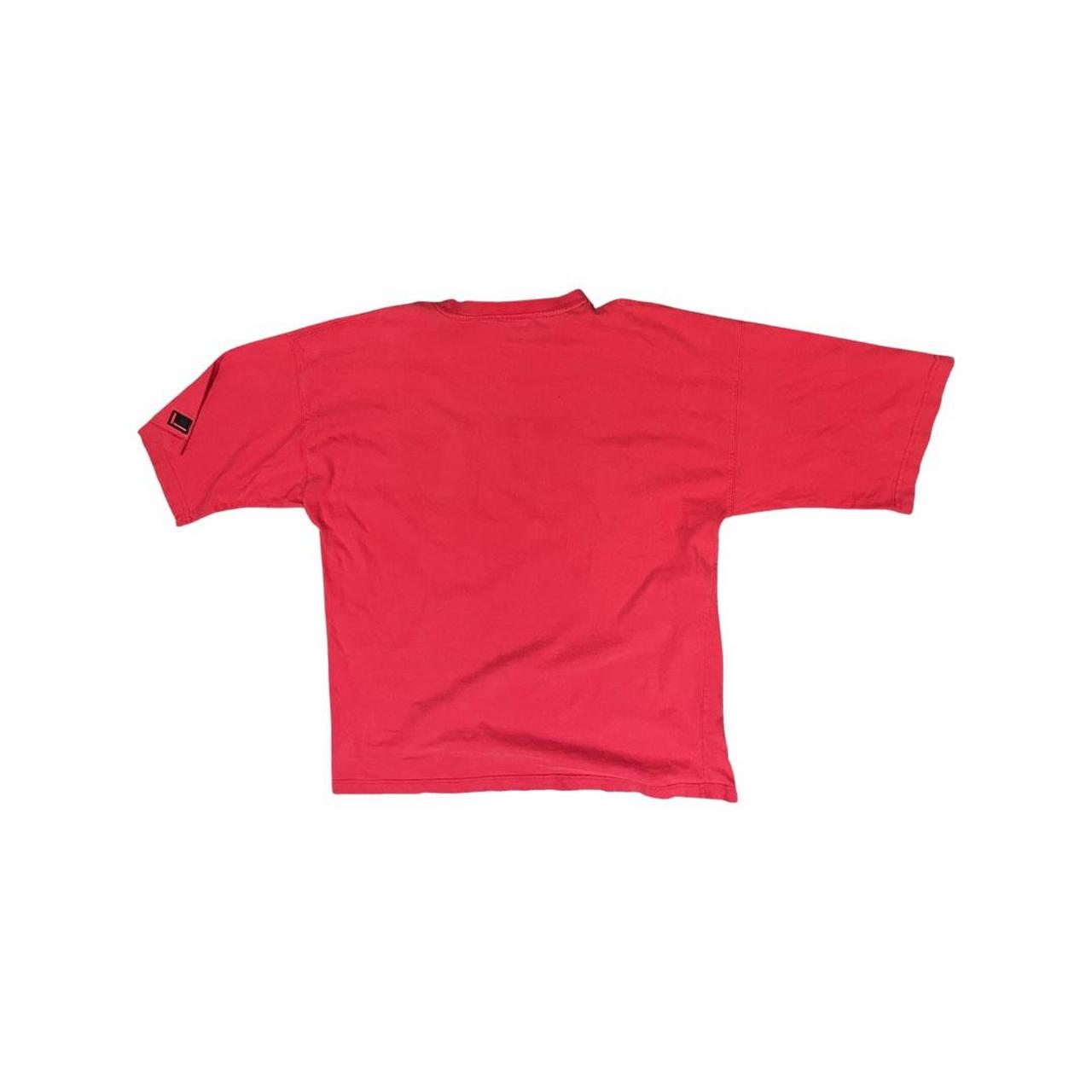 Red XXL FUBU tee #fubu #tshirts #logotee #vintage... - Depop