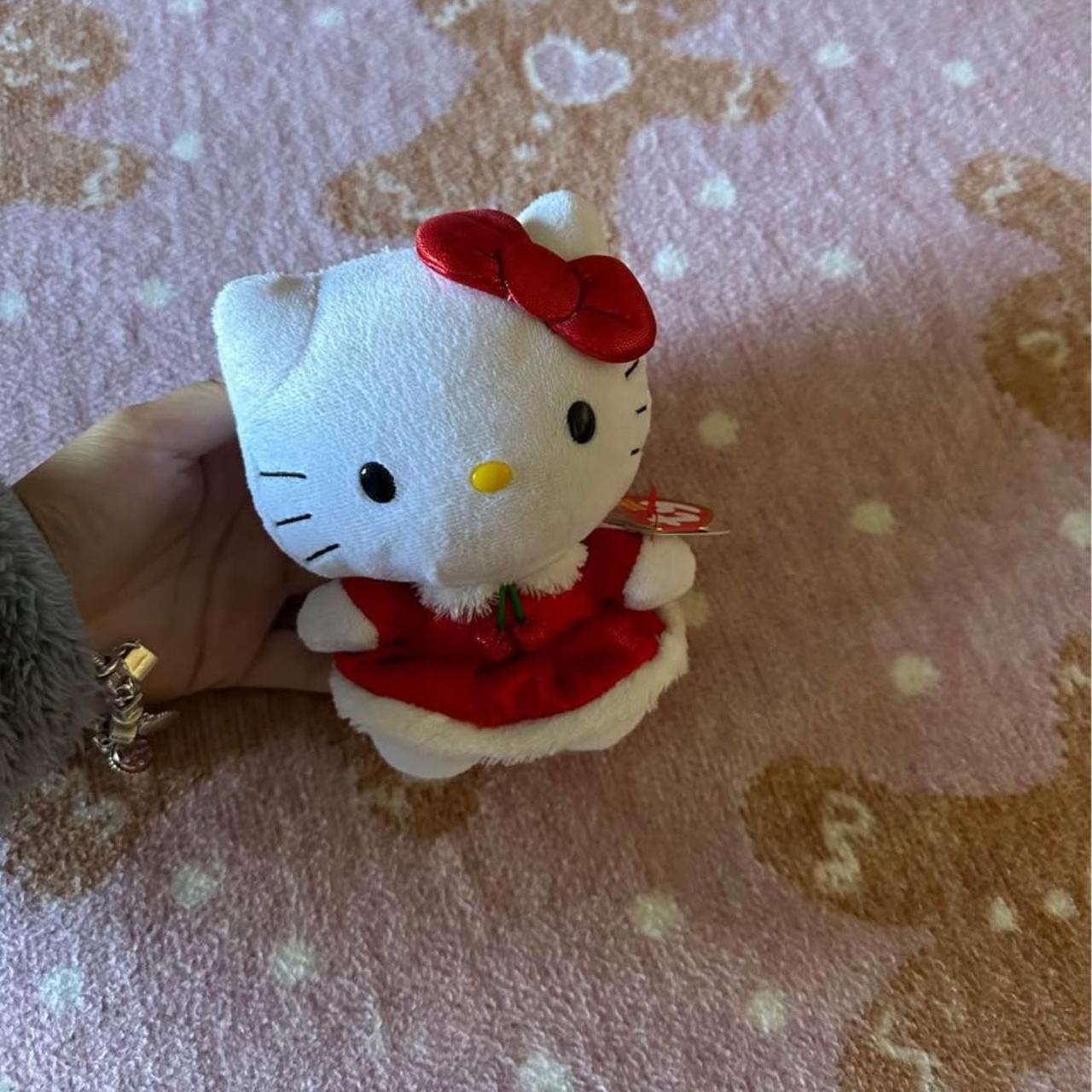 hello kitty TY plush (beanie baby) in perfect... - Depop