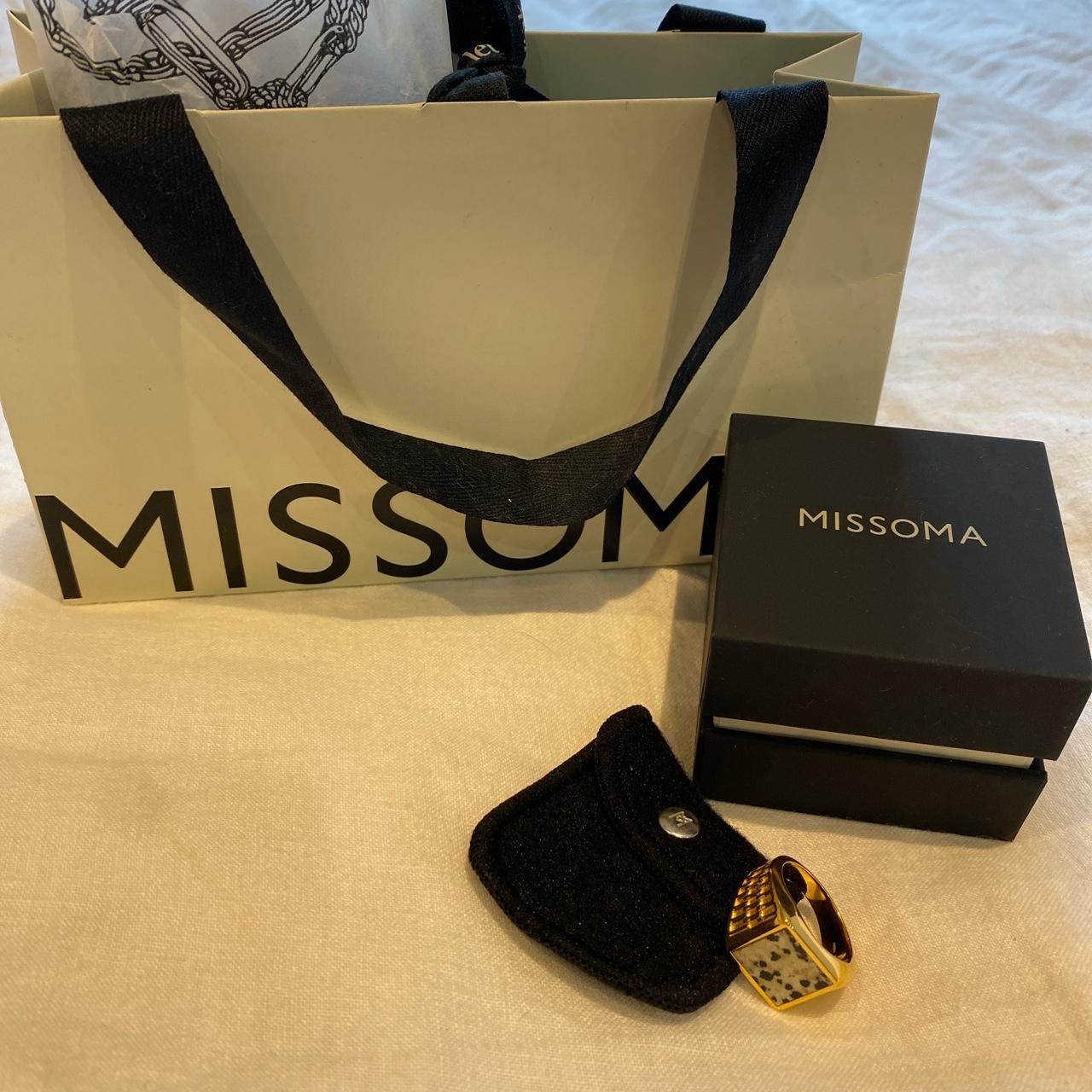 Missoma signet ring, brand new with packaging and... - Depop