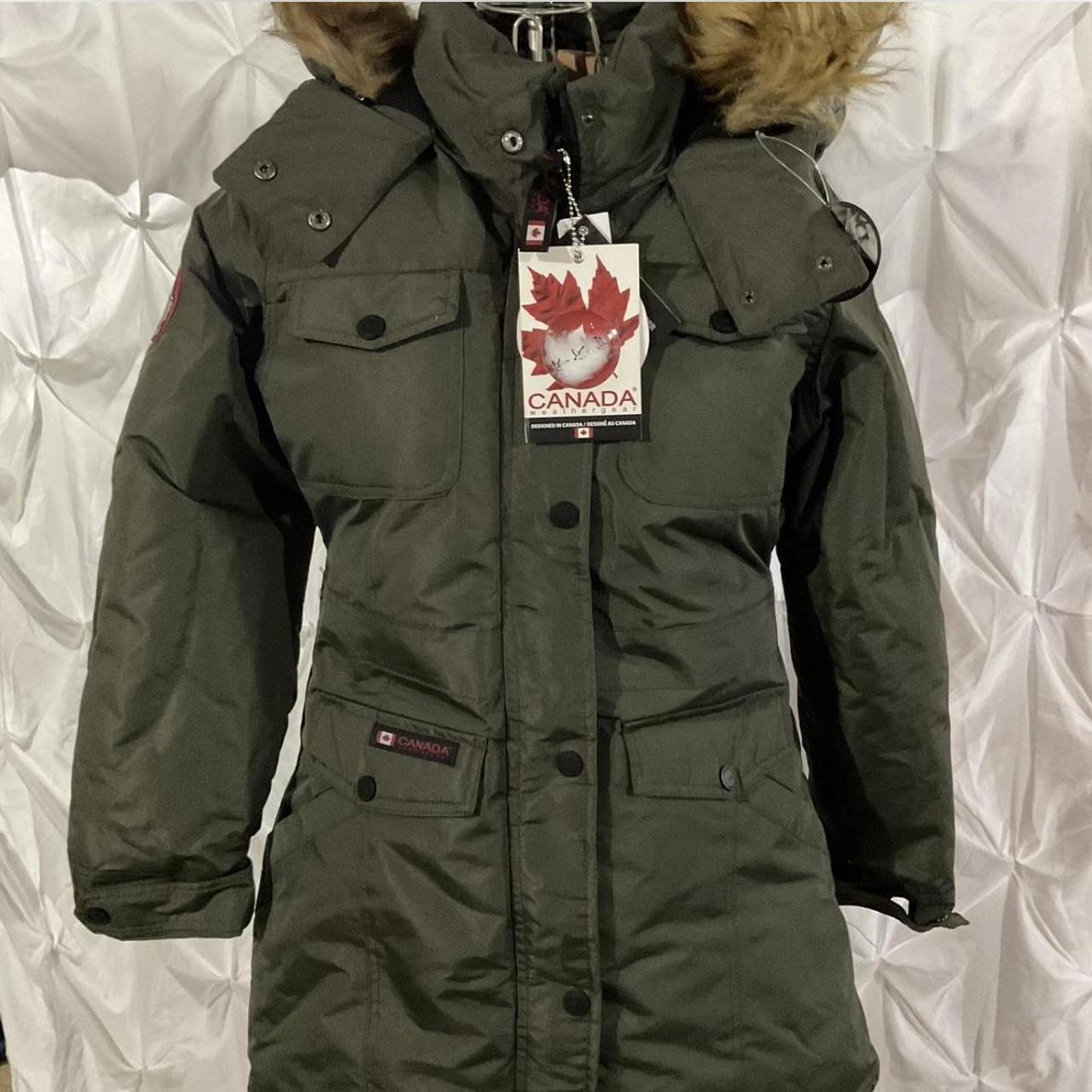 Each Canada weather jacket listed Selling both for... - Depop