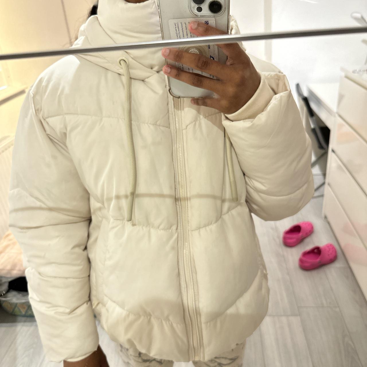 Zara Women's Cream Jacket | Depop