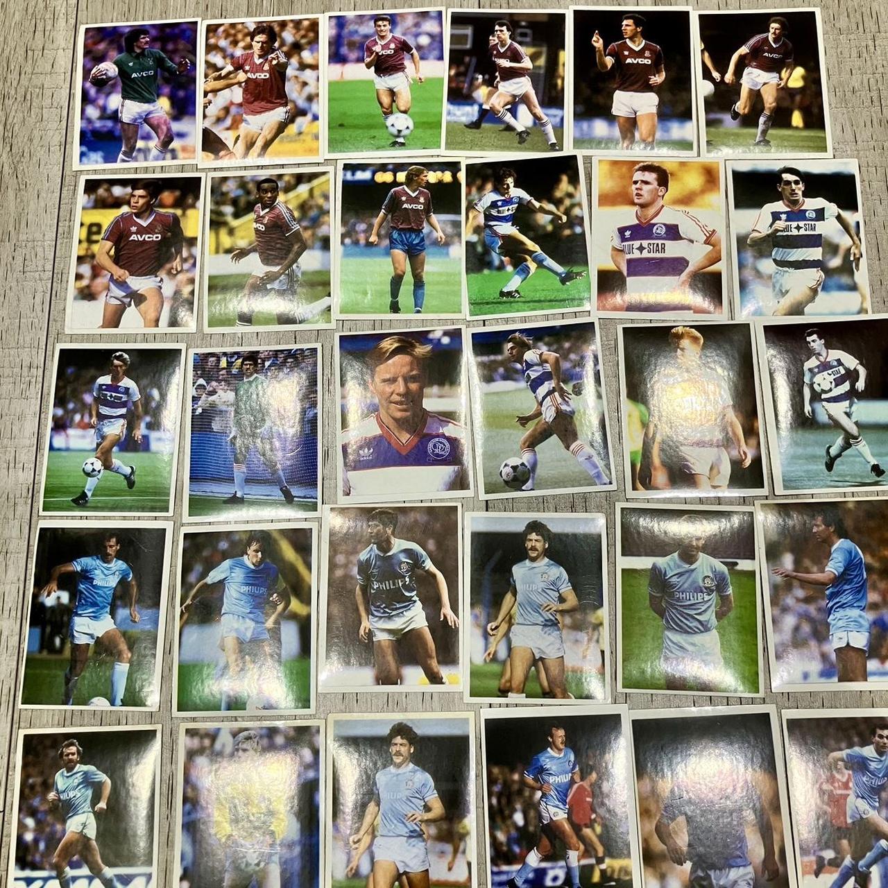 Very rare set of Daily Mirror football stickers... - Depop