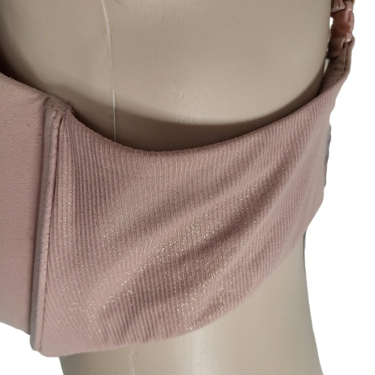 This nude colored bra top is a stylish and... - Depop