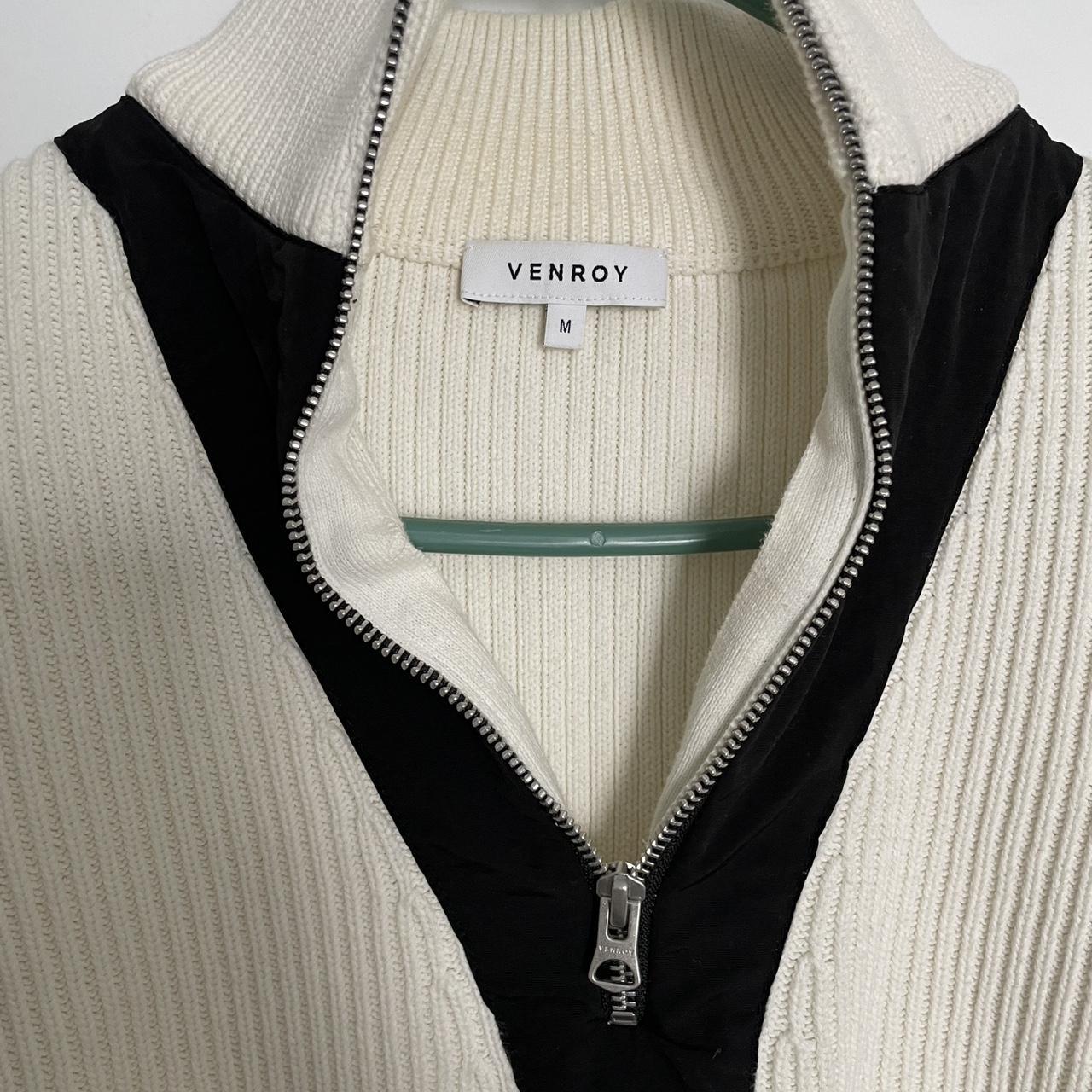 Venroy Knit sweater 100% cotton Size M Excellent... - Depop