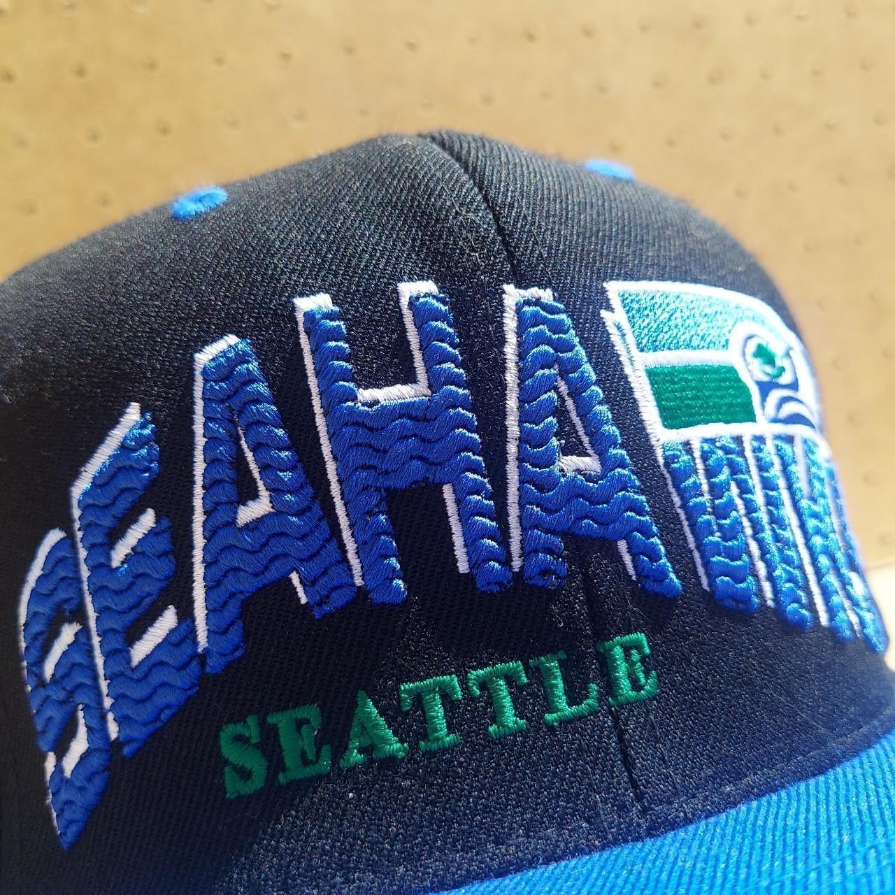 Mitchell and Ness Seattle Seahawks snapback Clean... - Depop