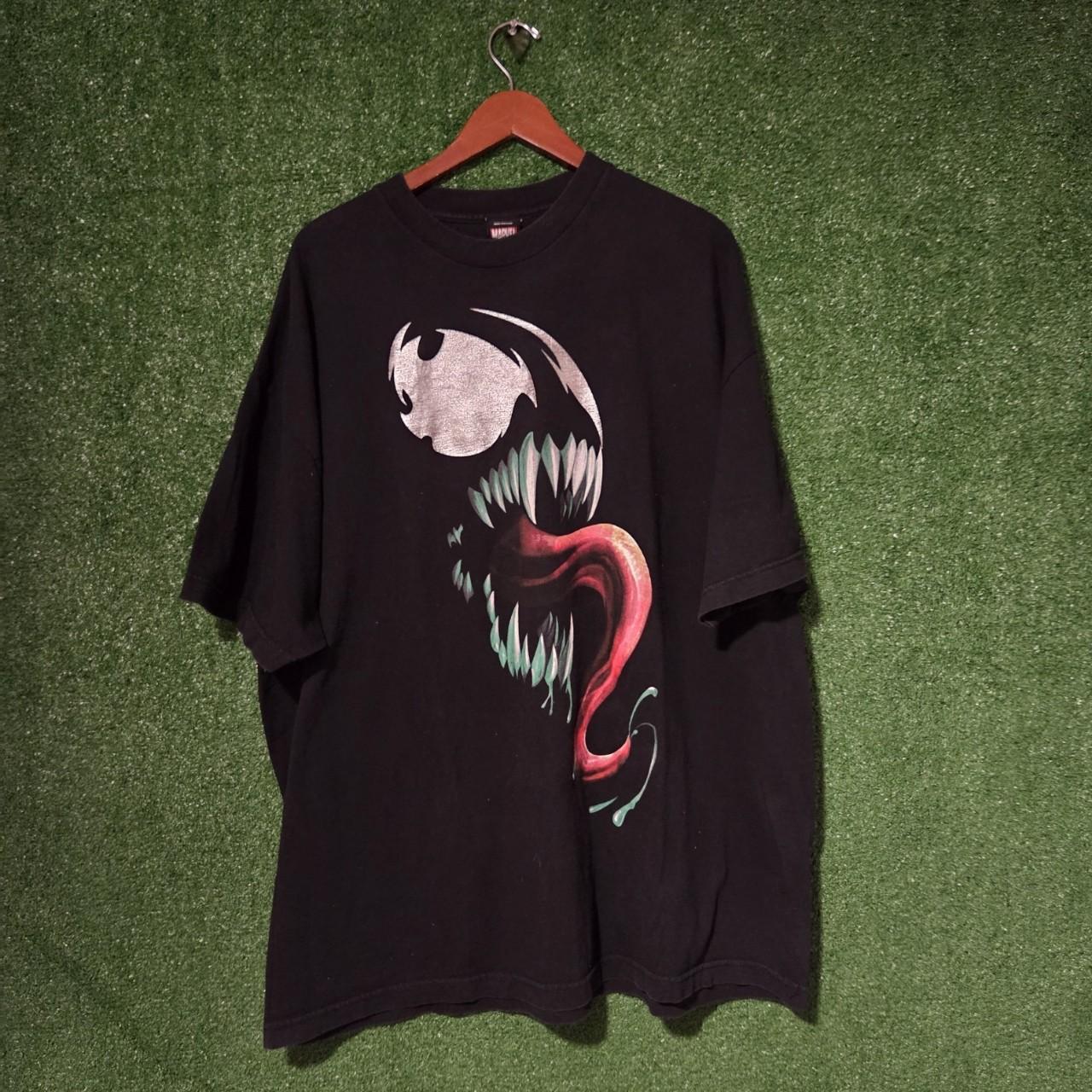Vintage Marvel Mad Engine Venom shirt CONDITION:... | Depop