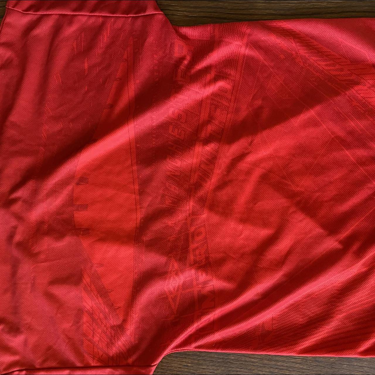 Umbro Men's Red Top | Depop