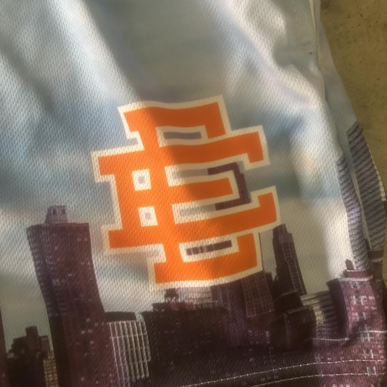 -Large -Eric Emmanuel nyc skyline shorts -inseam is... | Depop