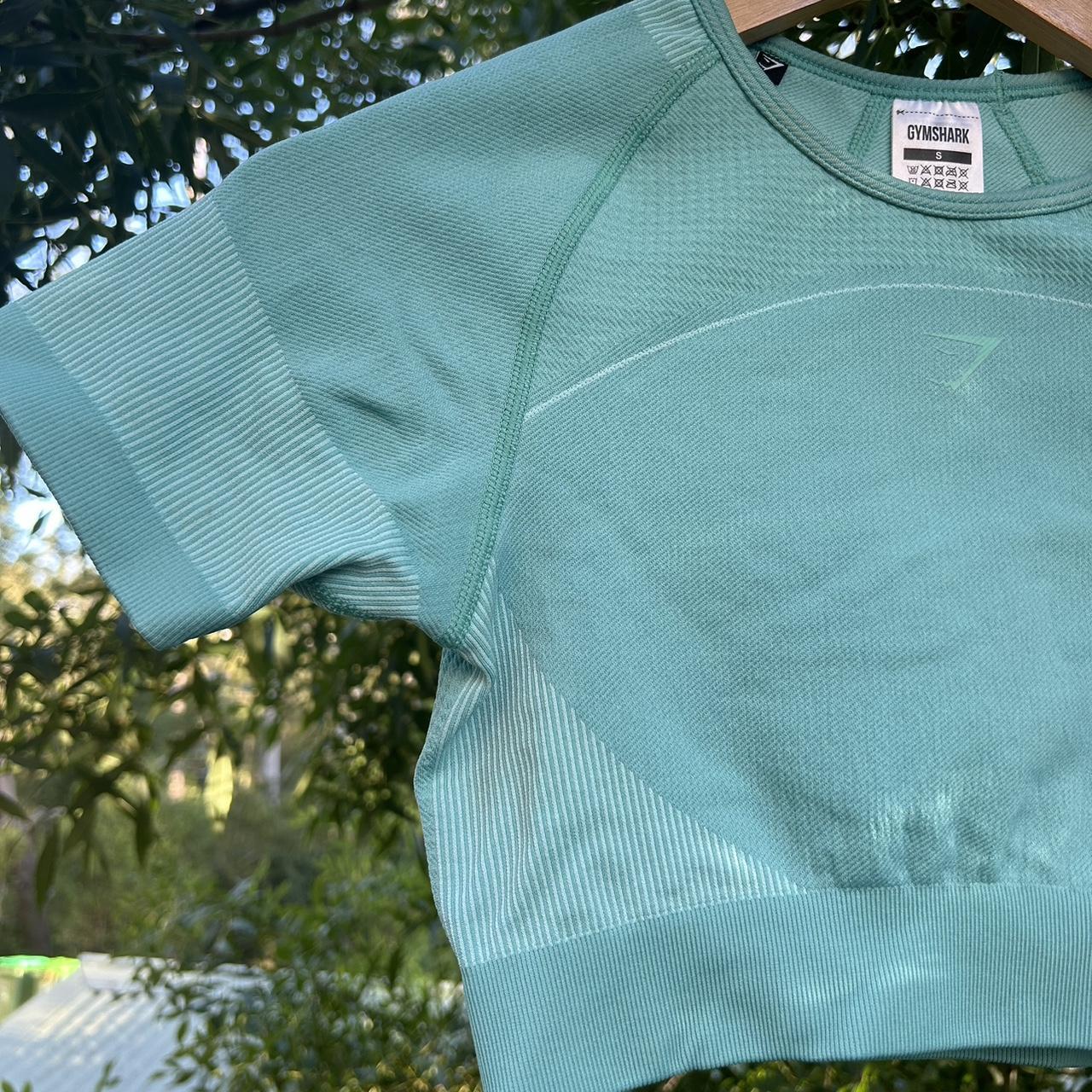 Gymshark compression crop. Breathable thick... - Depop