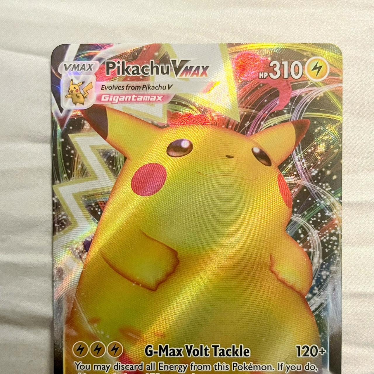 Pikachu VMAX 044/185 holographic full art... - Depop