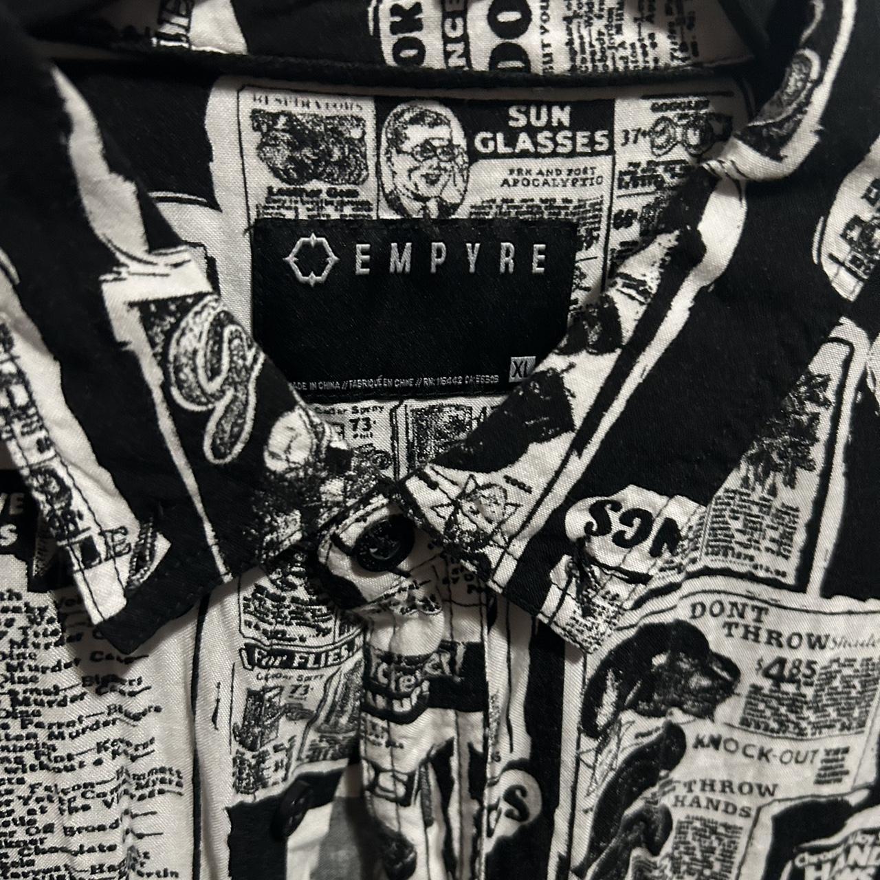 empyre newspaper shirt send offers‼️ - Depop