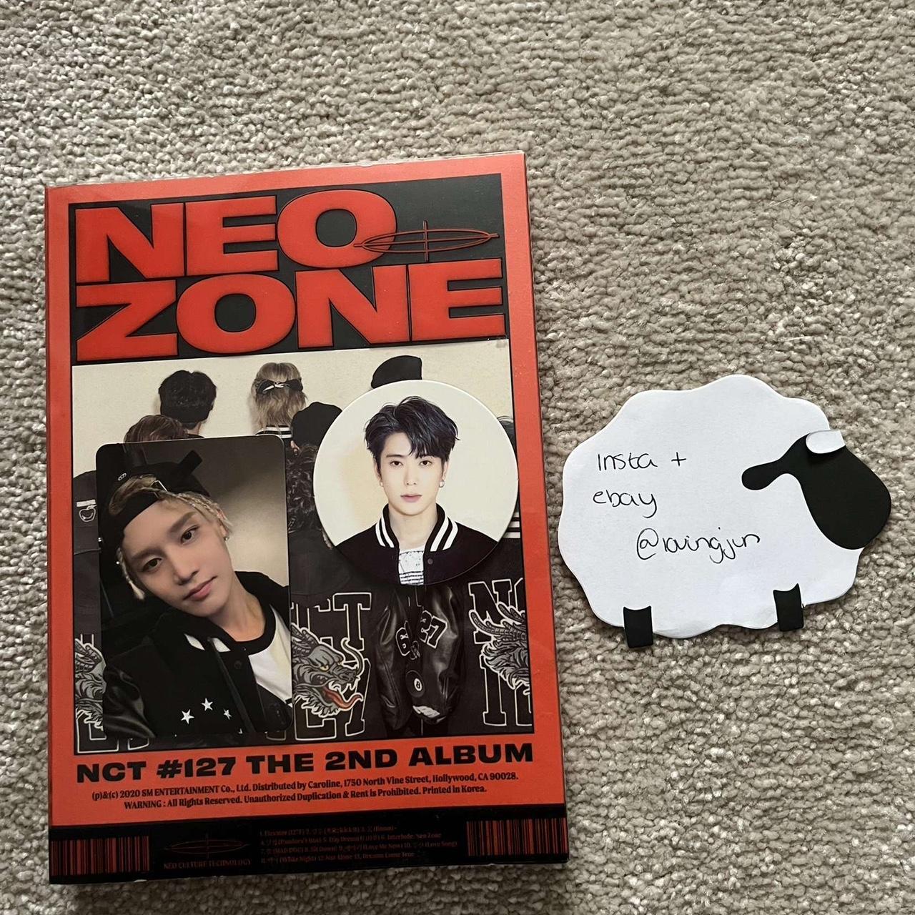 NCT 127 neozone album taeil photocard and jaehyun... - Depop