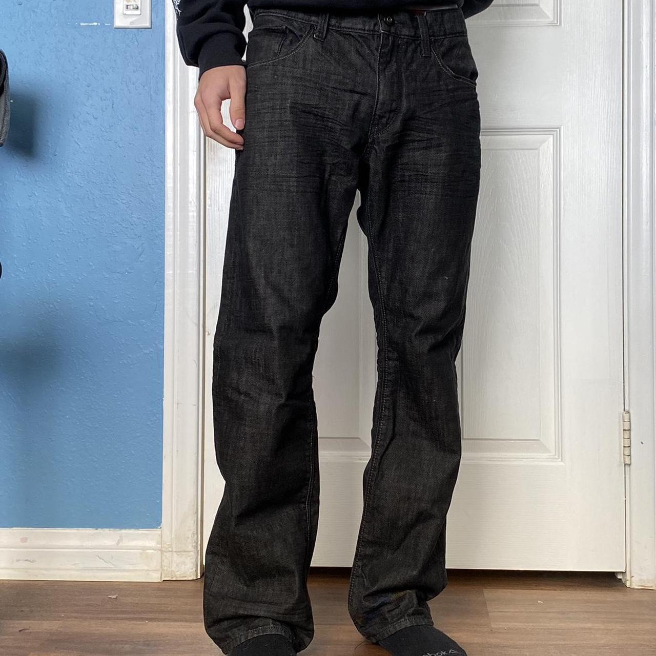 Black 32x30 express jeans - Depop