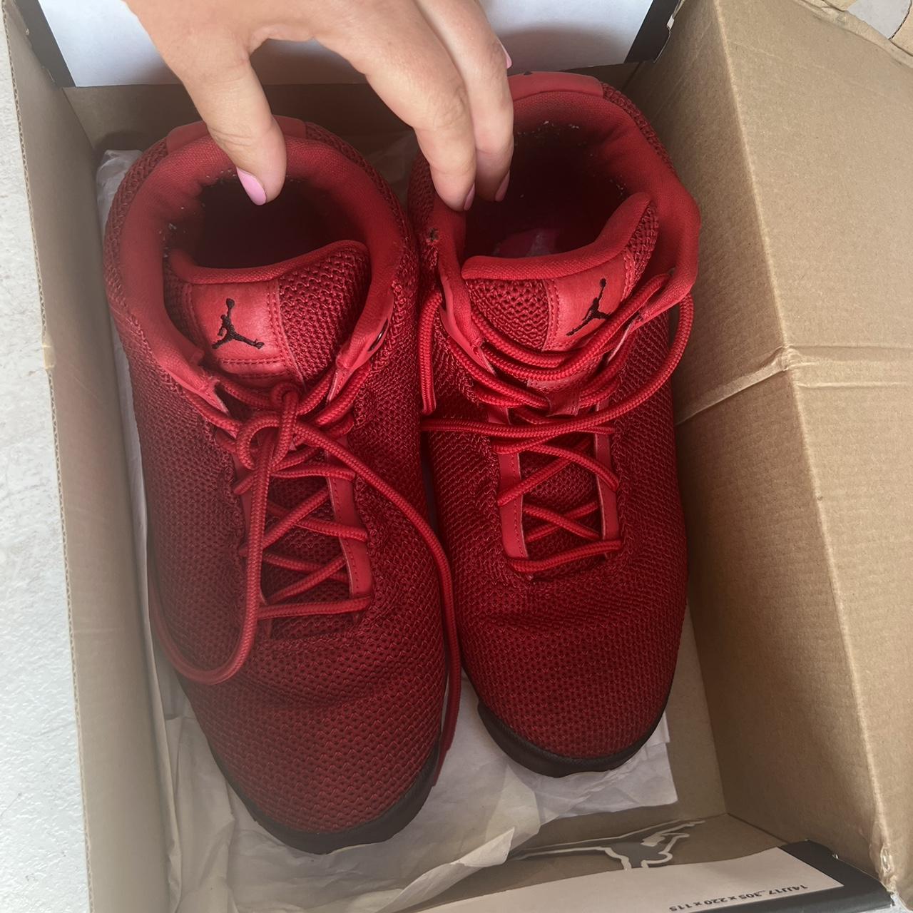 Red Jordan’s Jordans #jordans - Depop