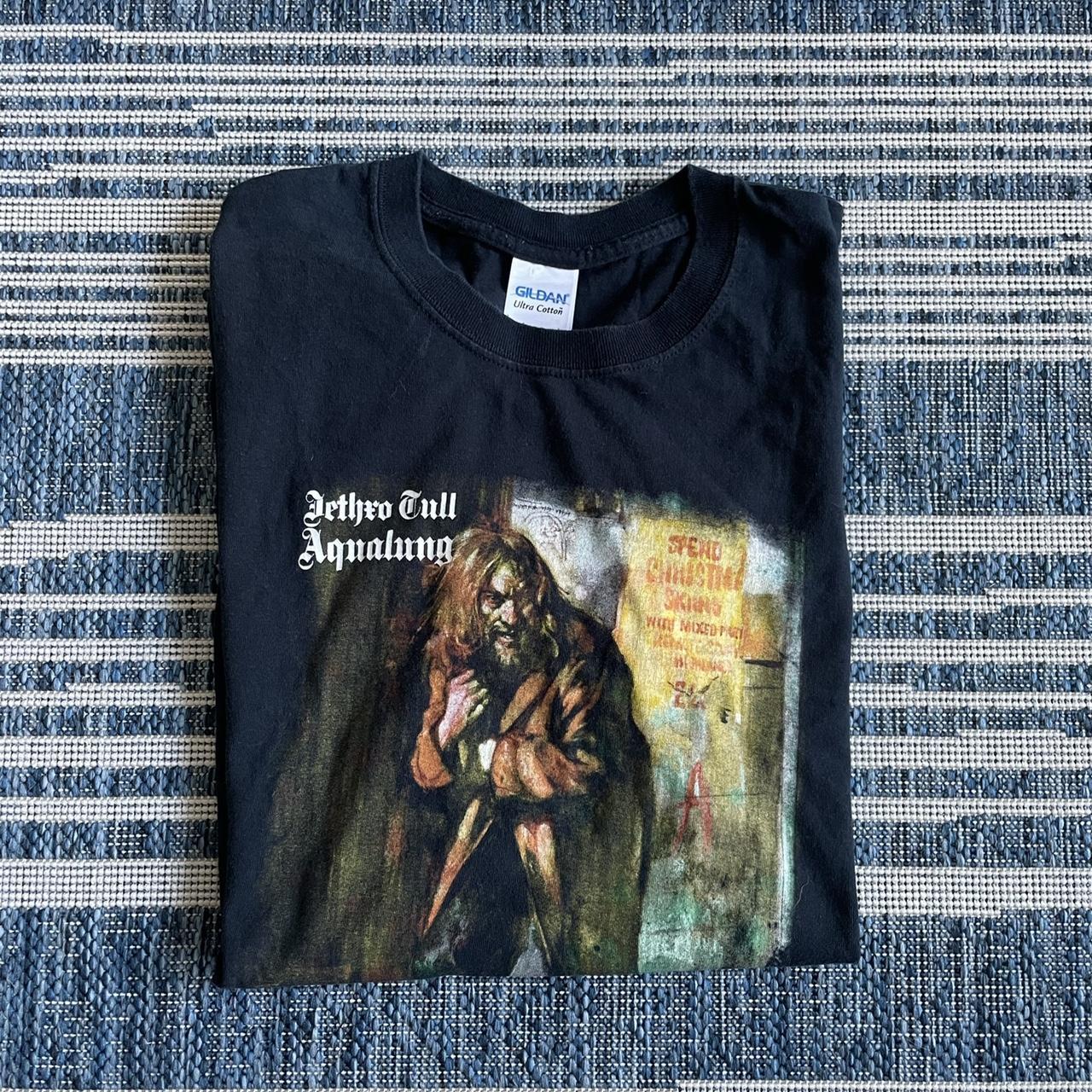 Vintage 00’s Jethro Tull Aqualung Album T-Shirt On... - Depop