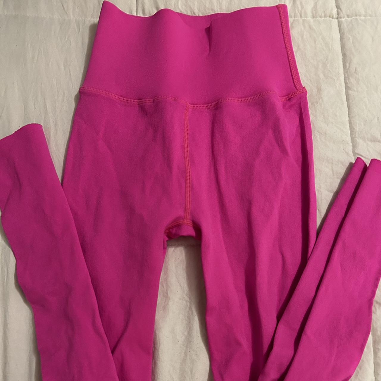 fabletics leggings hot pink SNATCH YOU SO WELL love... - Depop