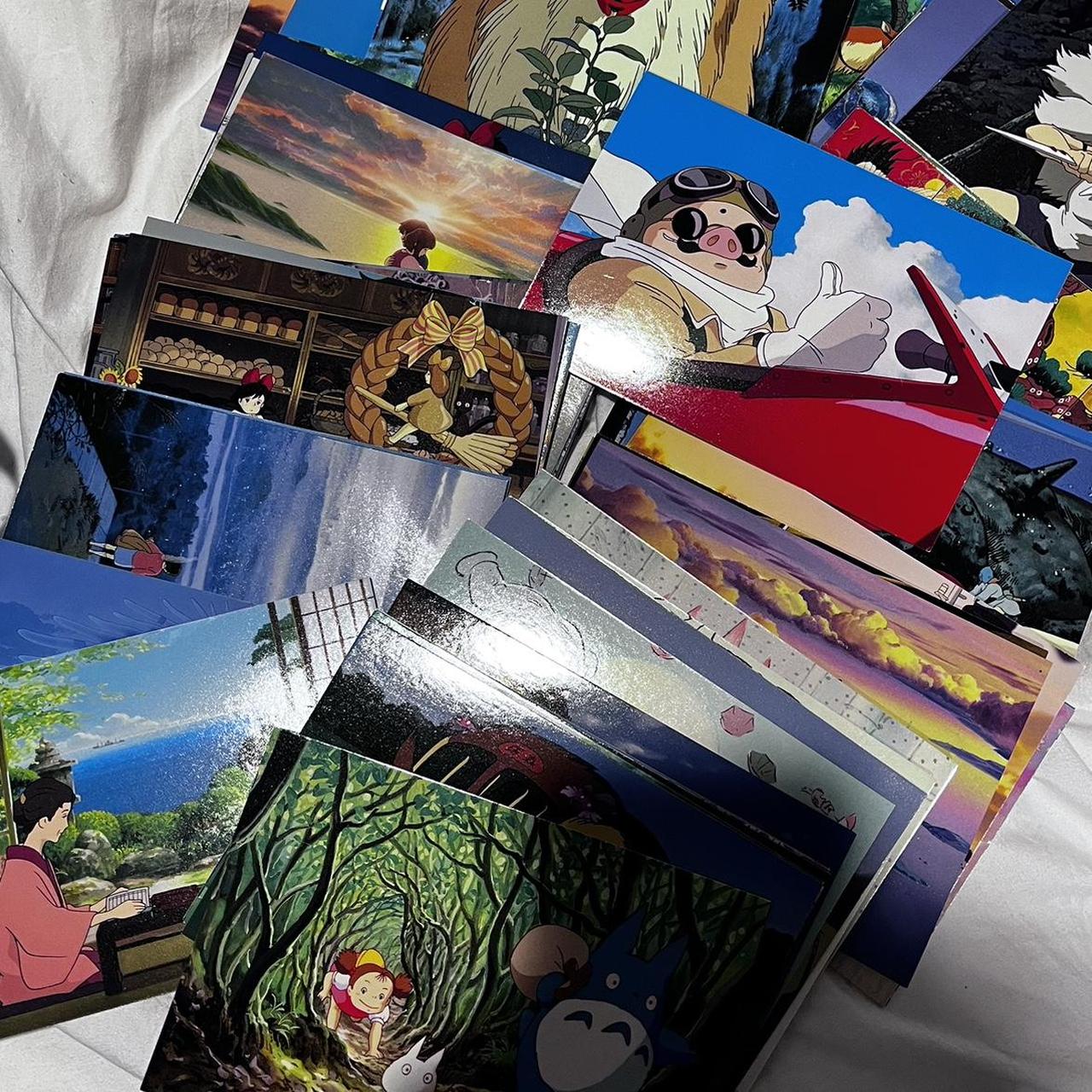 studio ghibli post cards - last set available -> 9... - Depop
