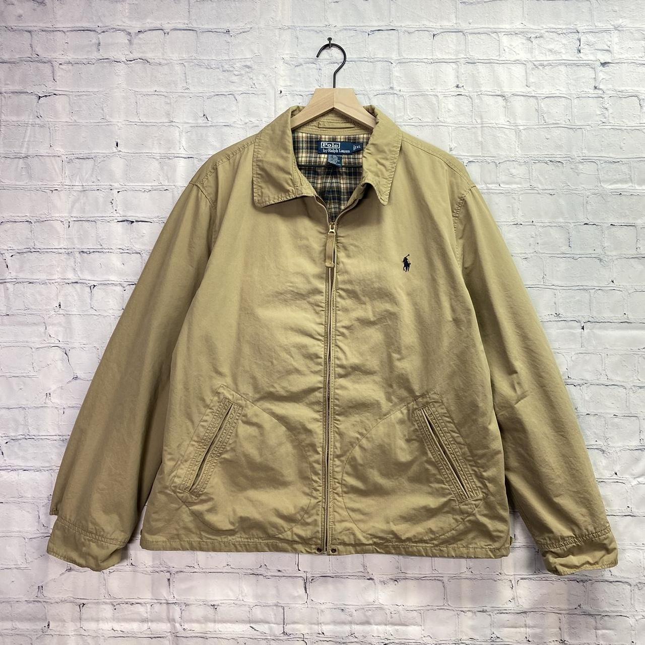 Polo Ralph Lauren Men's Tan Jacket | Depop