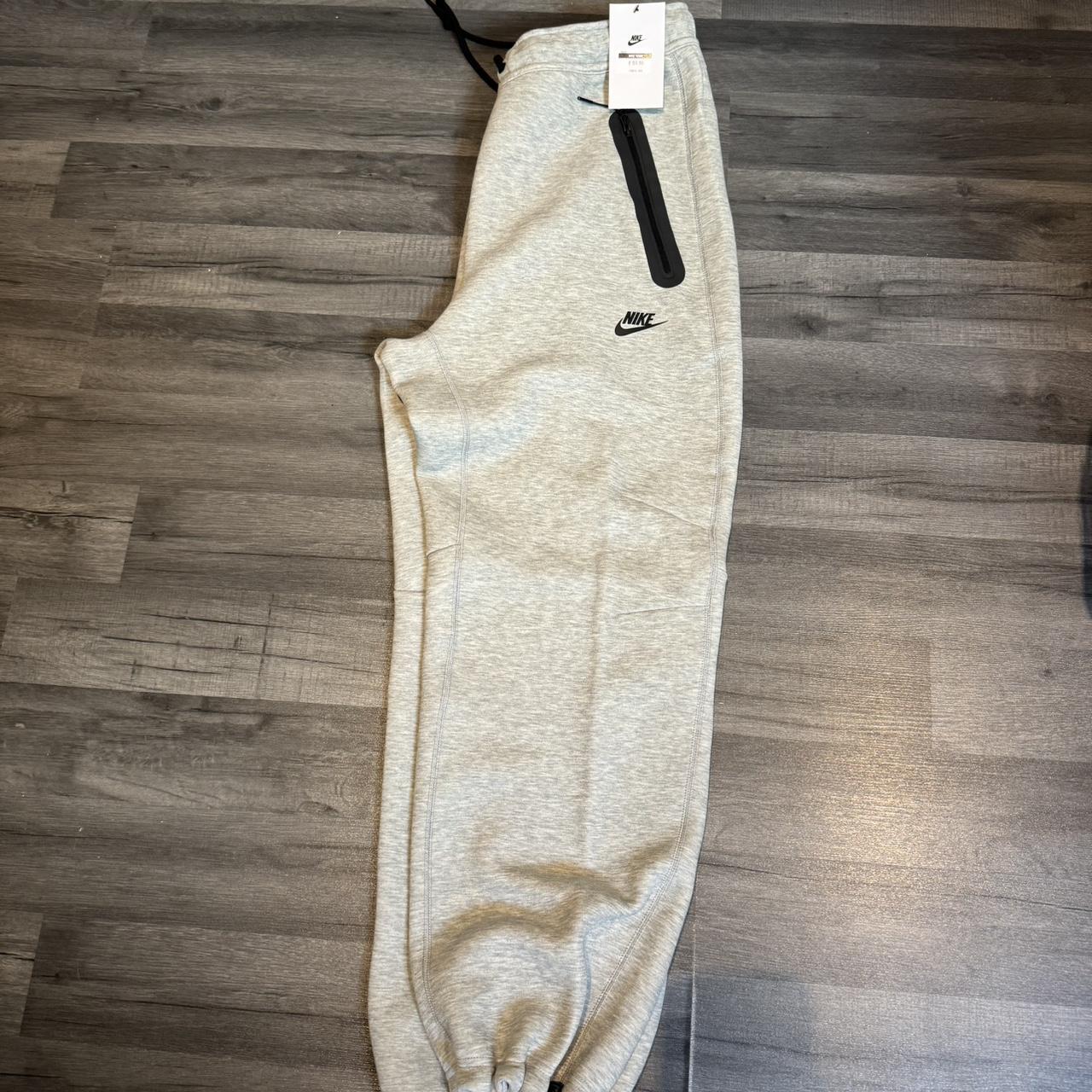 Nike tech fleece bottoms with strings Size... - Depop
