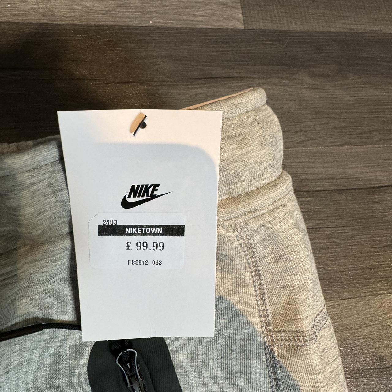 Nike tech fleece bottoms with strings Size... - Depop