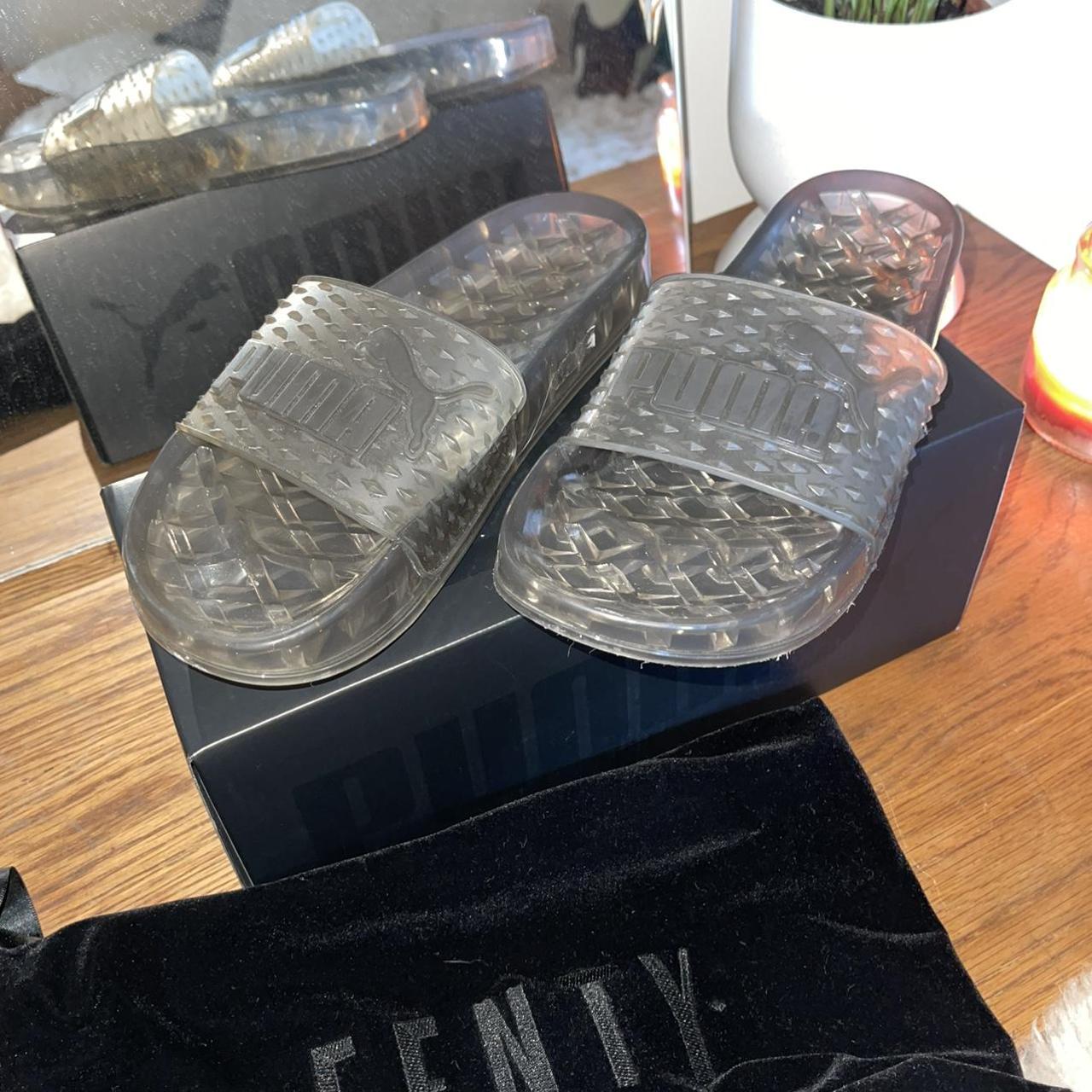 PUMA FENTY SLIDES Never worn so in perfect... - Depop