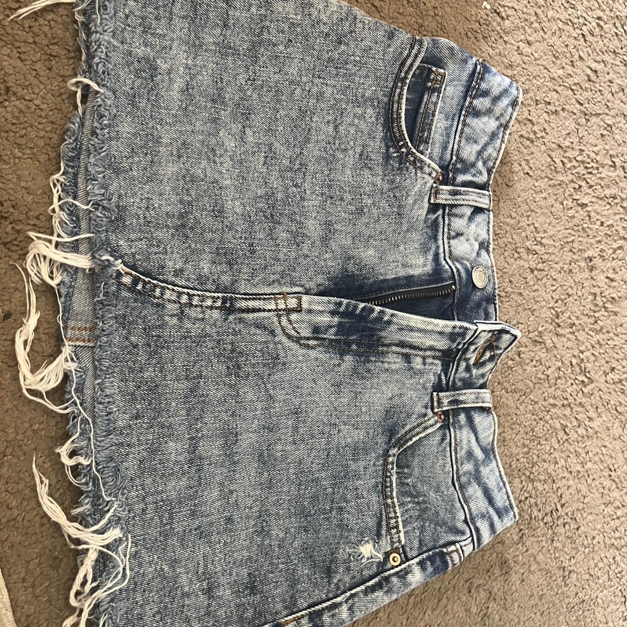 Wild fable denim mini skirt - Depop
