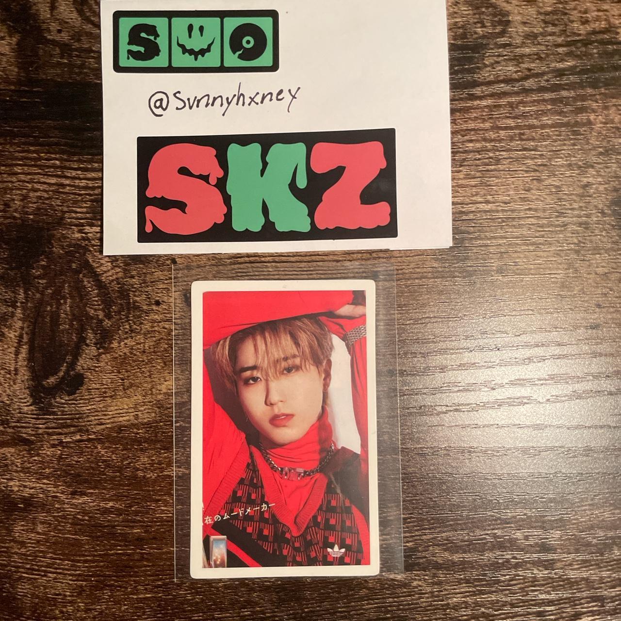 Stray kids Han photo card Willing to trade!! Dm to... - Depop