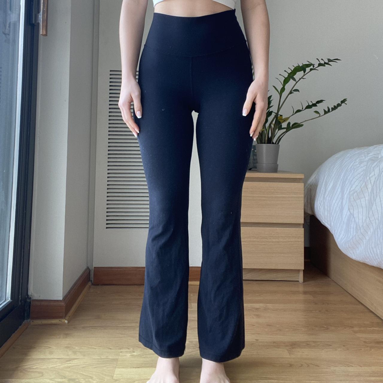 Aritzia TNA Butter Atmosphere Flare High Rise... - Depop Aritzia TNA Butter Atmosphere Flare High Rise... - Depop