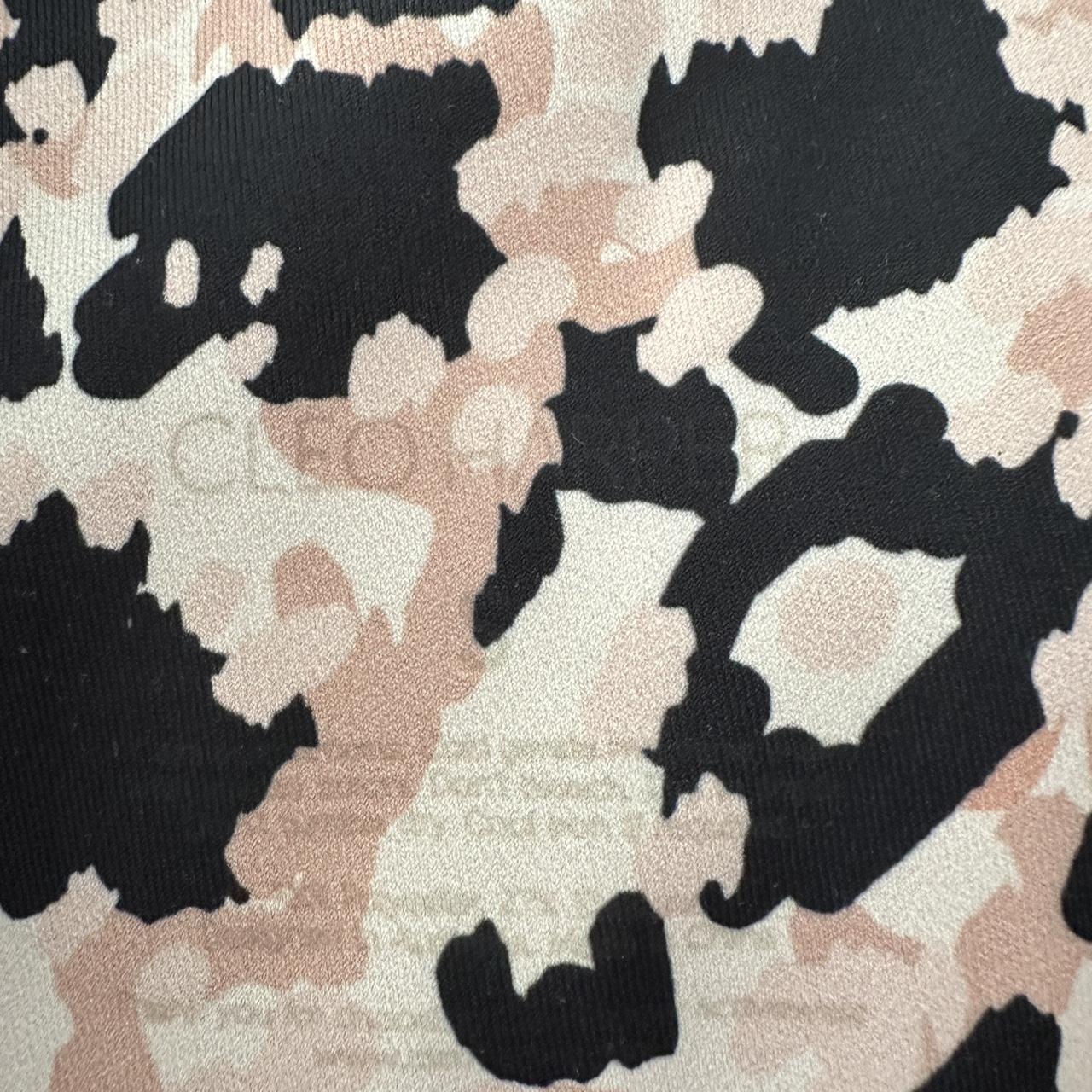 Cleo Harper bike pants pink leopard size small good... - Depop