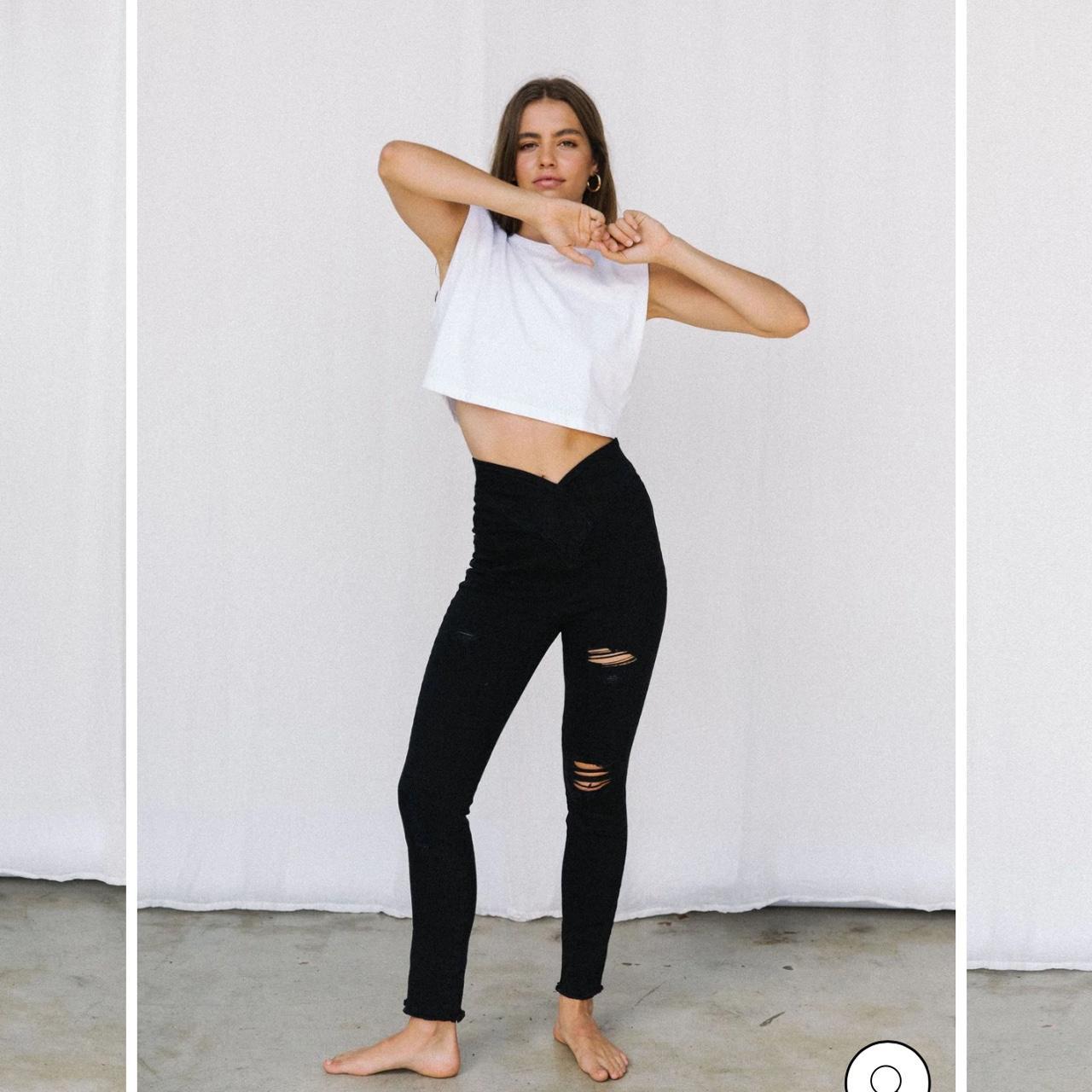 Tacoola Foxy Lady’s skinny Jean - Black high-waisted... | Depop