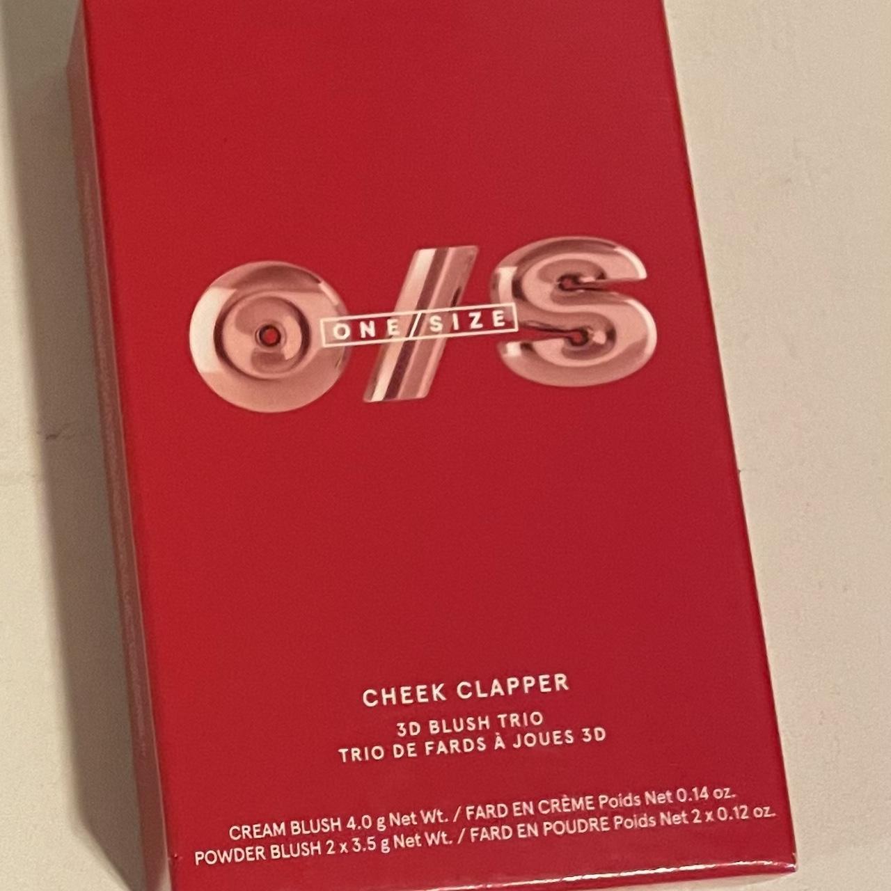 One Size Cheek Clapper in shade 01S - a red and gold... | Depop