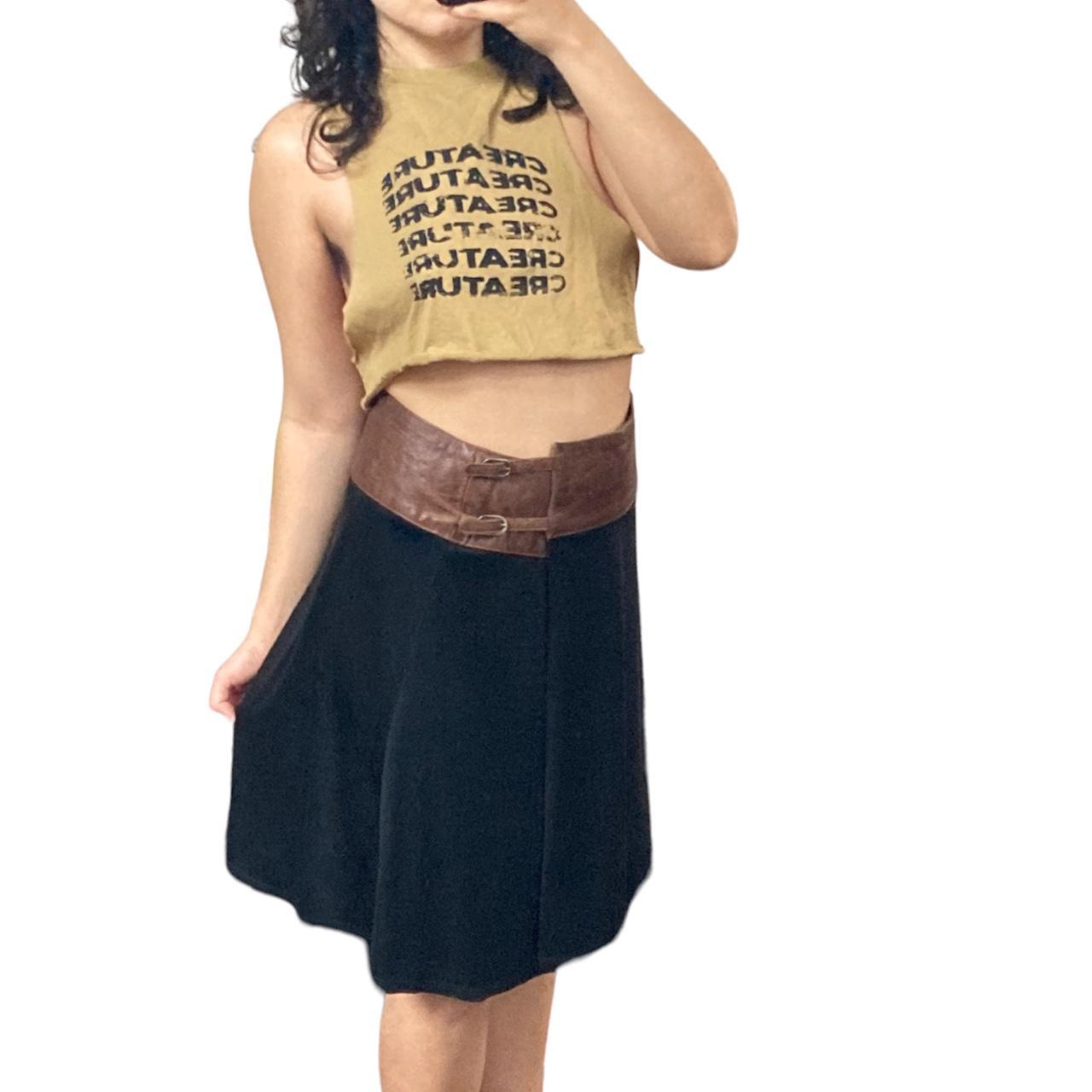 Vintage Anja Flint Wrap-around MIDI Skirt Beautiful... - Depop