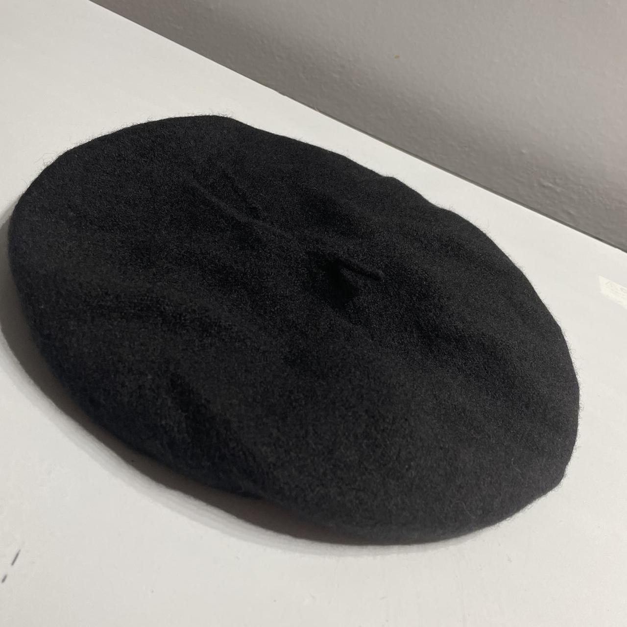 Arlin Beret Wool Black Vintage Women’s Hat No flaws... - Depop
