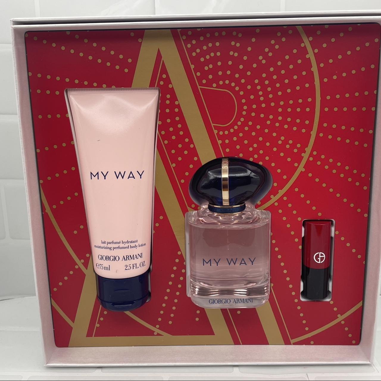 Armani my way gift set Edp 50ml Brand... - Depop