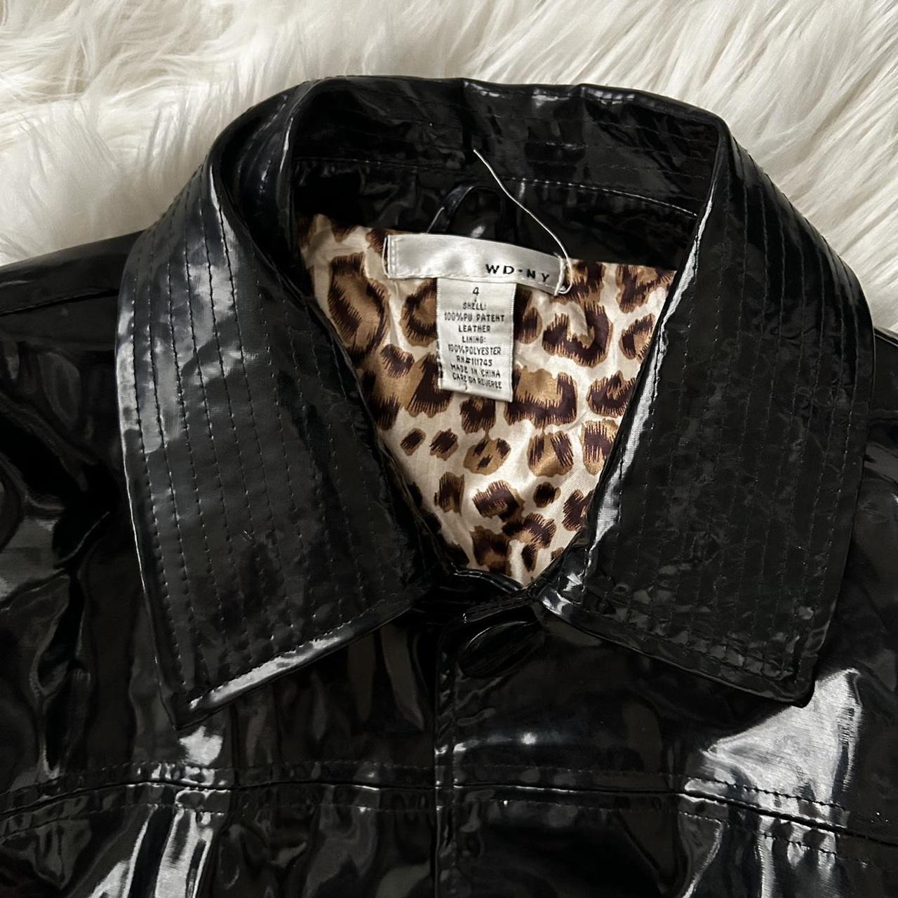 ON HOLD PLZ DO NOT BUY!!!!! Black 90s PVC... - Depop