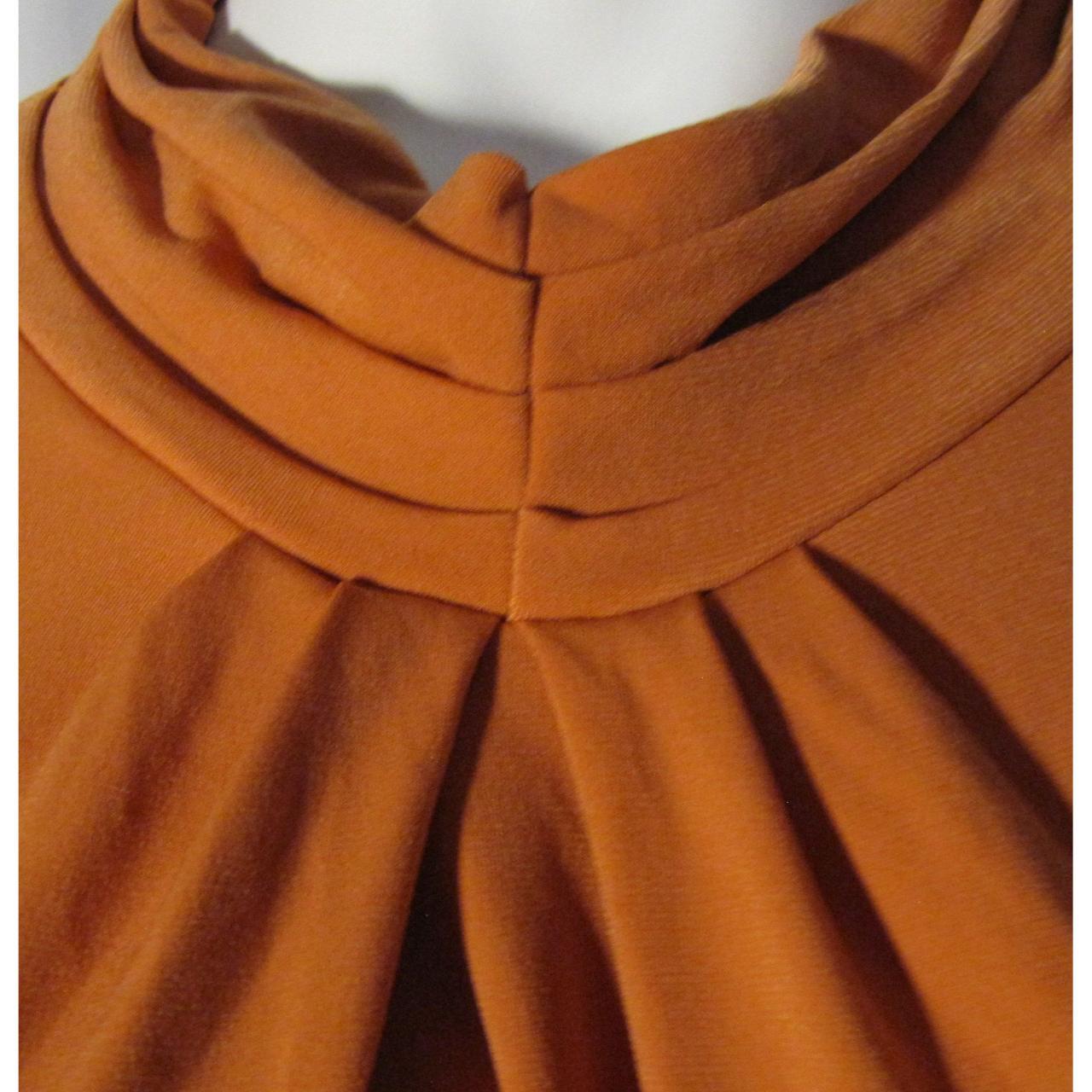 Susan Graver Womens Orange Shirt Depop