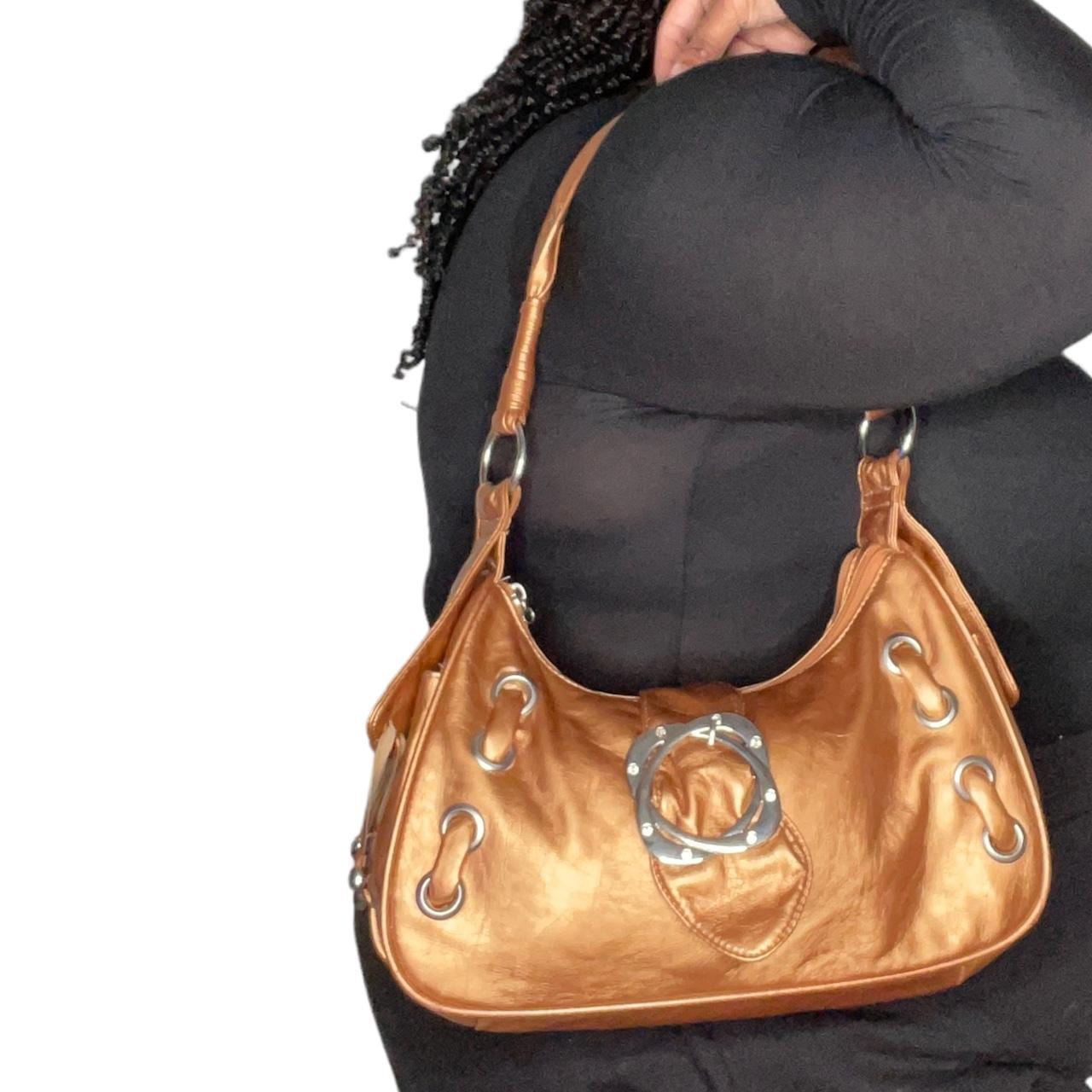 Metallic Copper Purse with Silver Hardware 🫶🏽 - clean... - Depop