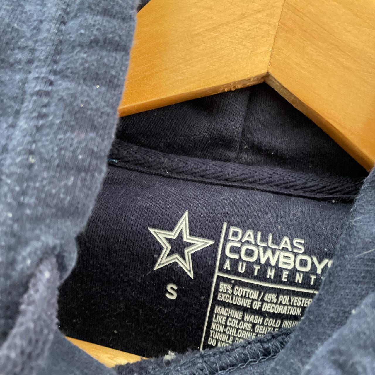 vintage 2000s dallas cowboys embroidered hoodie... - Depop