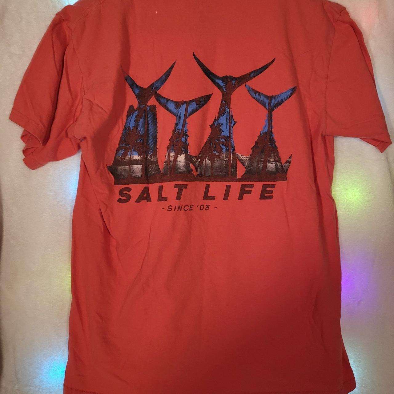 Salt life shirt + Free shipping + See photos for... - Depop