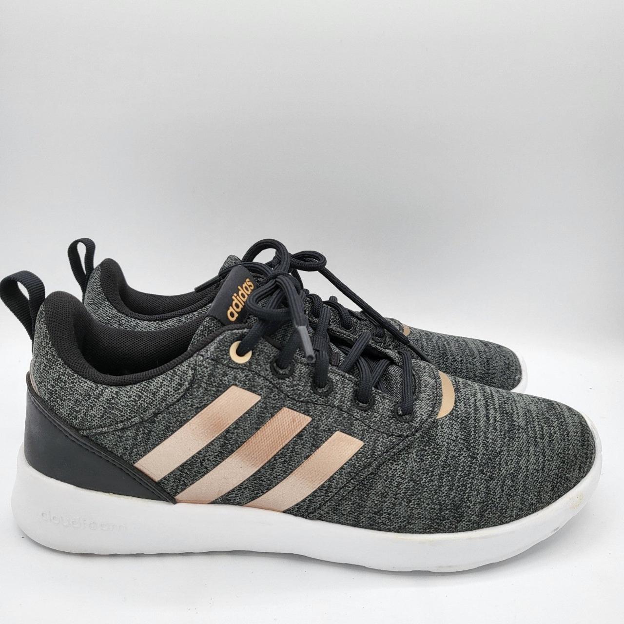 Adidas womens cloudform QT Racer running shoes 6.5 +... - Depop