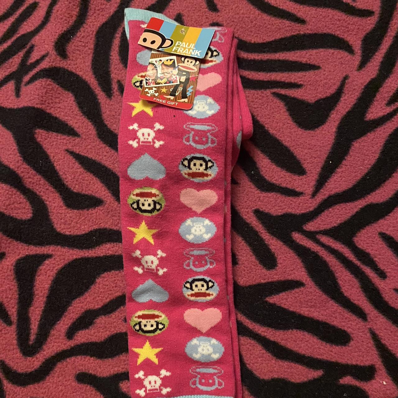 ☆⋆｡𖦹 paul frank long socks 🧦 ☆⋆｡𖦹 #paulfrank #2000s - Depop