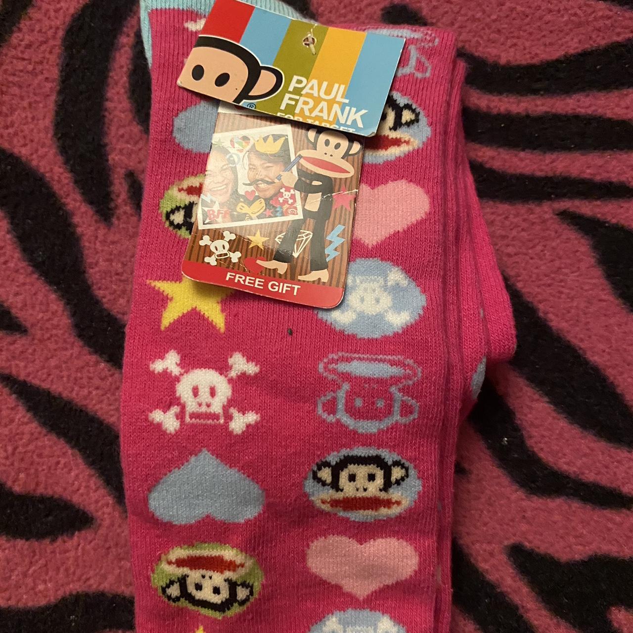 ☆⋆｡𖦹 paul frank long socks 🧦 ☆⋆｡𖦹 #paulfrank #2000s - Depop
