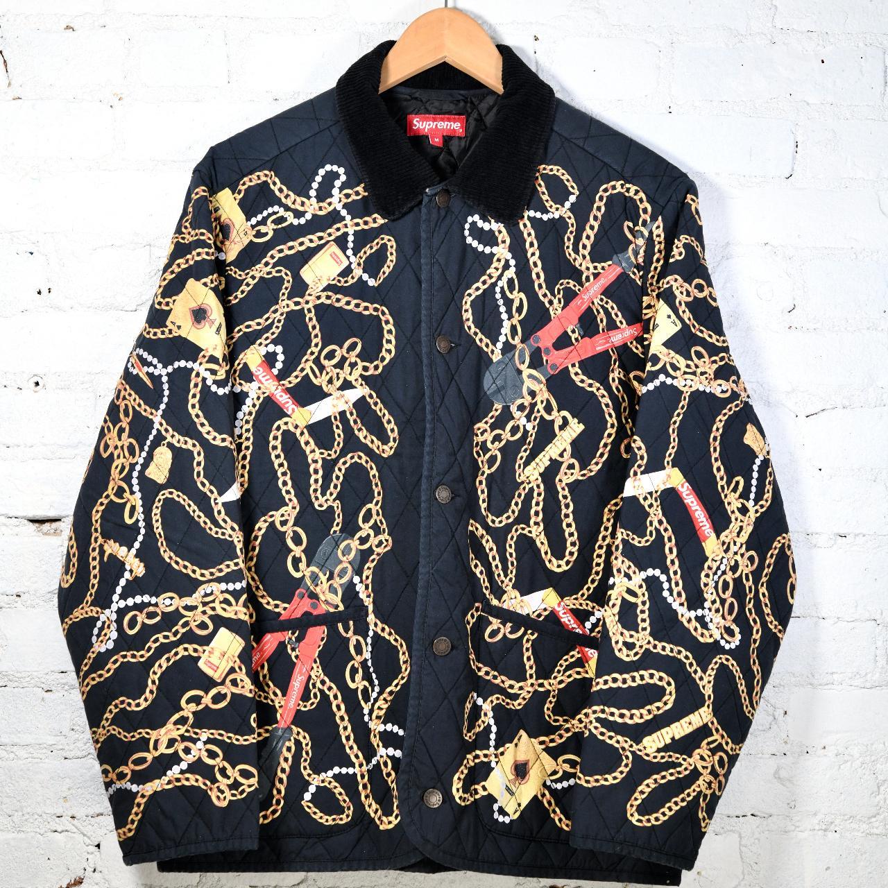 Supreme gold chain jacket Authentic rare piece in... - Depop