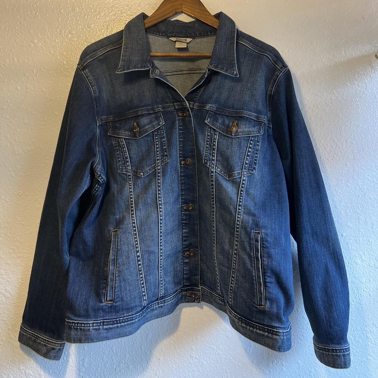 Duluth Trading Company Men's Blue Jacket | Depop