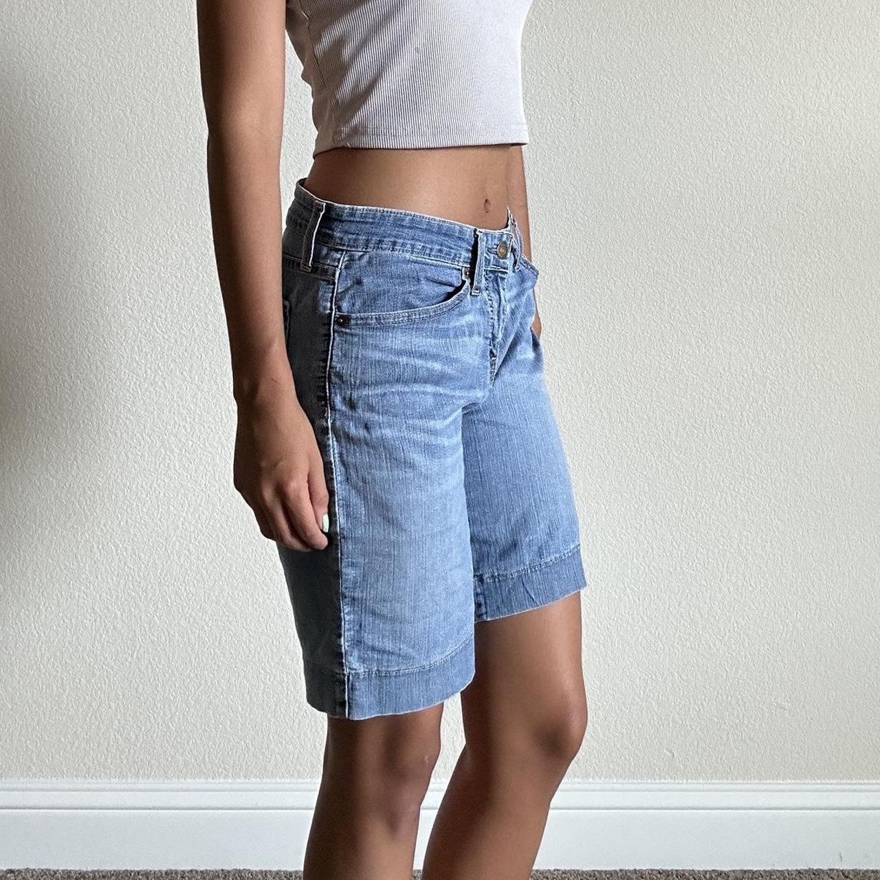 levi’s shorts 🫐 labeled size 10 for reference i’m... - Depop